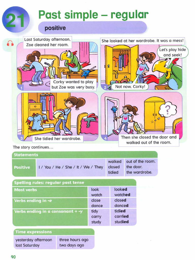 Past Simple (Regular and Irregular Verbs) | PDF | Linguistic Morphology ...