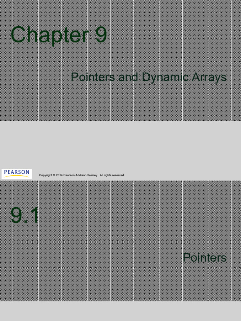 Csce 1001 Chapter 9 Pdf Pointer Computer Programming Variable Computer Science 3040