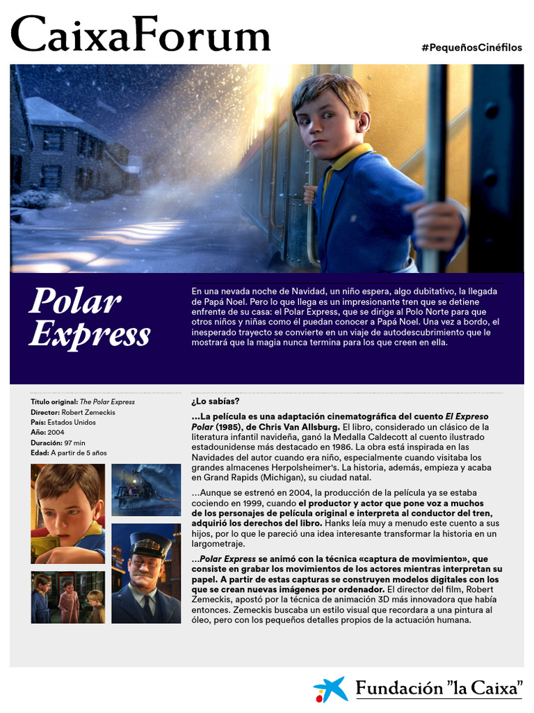 Polar Express: Magia Navideña Infantil | PDF