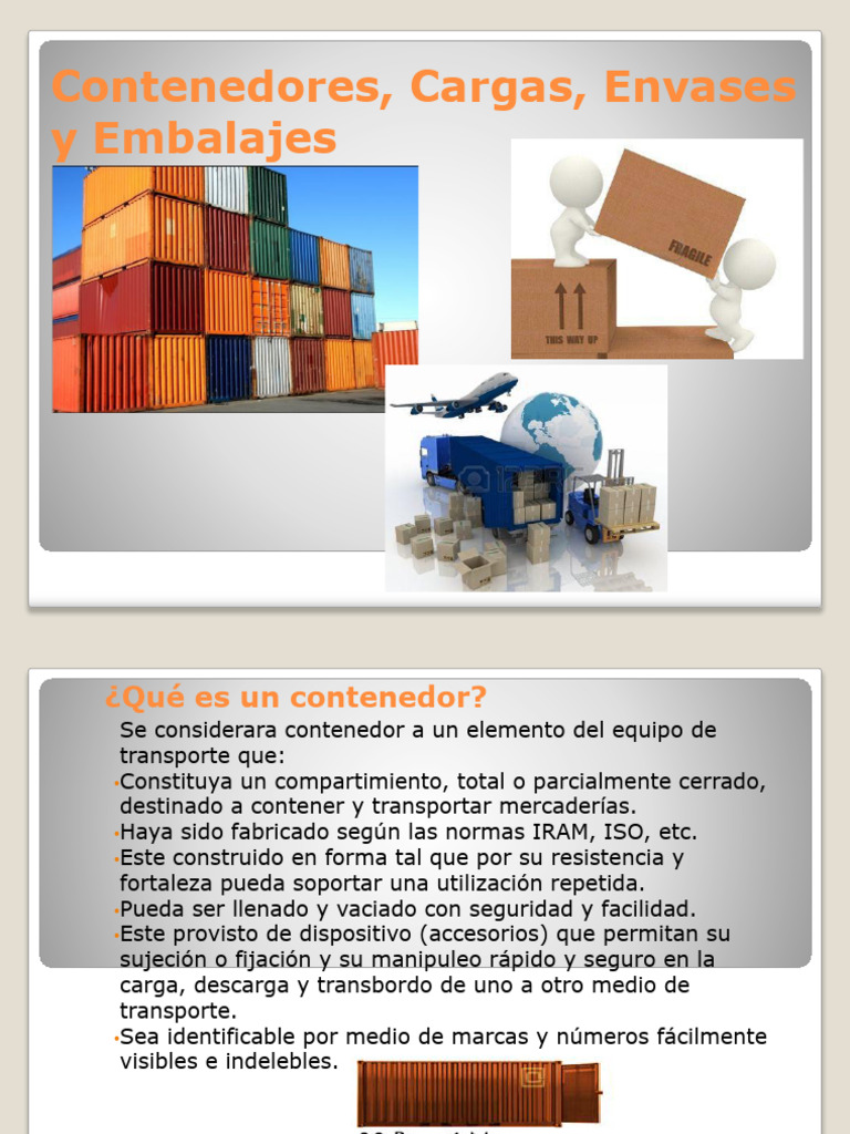 Contenedores, Cargas, Envases y Embalajes | PDF | Humedad | Condensación