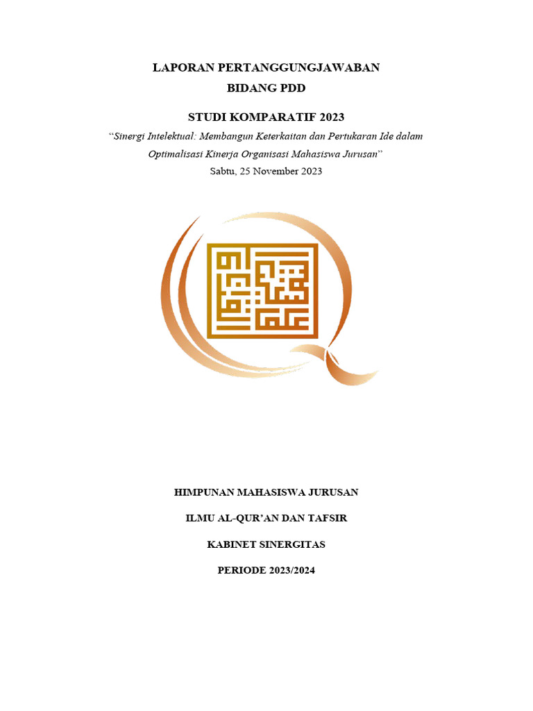 LPJ Bidang PDD | PDF | Karier & Perkembangan