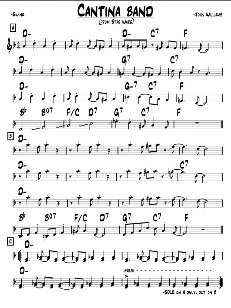 Cantina Band Theme | PDF