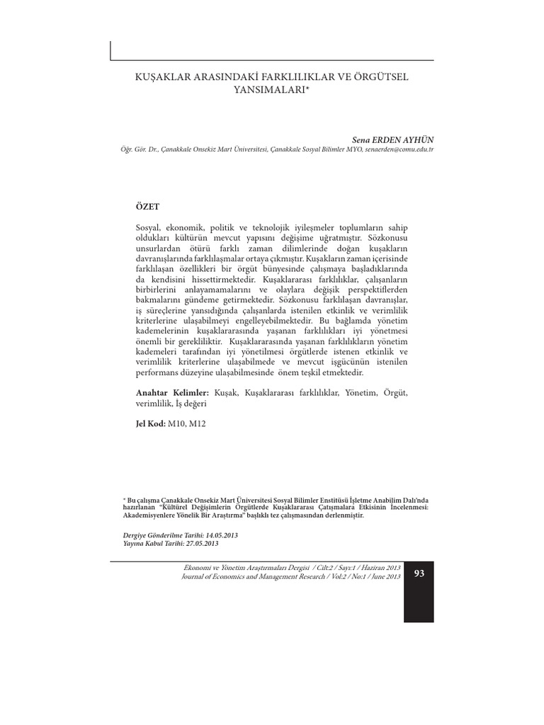 Ku Aklar Arasindak Farkliliklar Ve RG Tsel Yansimalari (#813902) - 1355884 | PDF