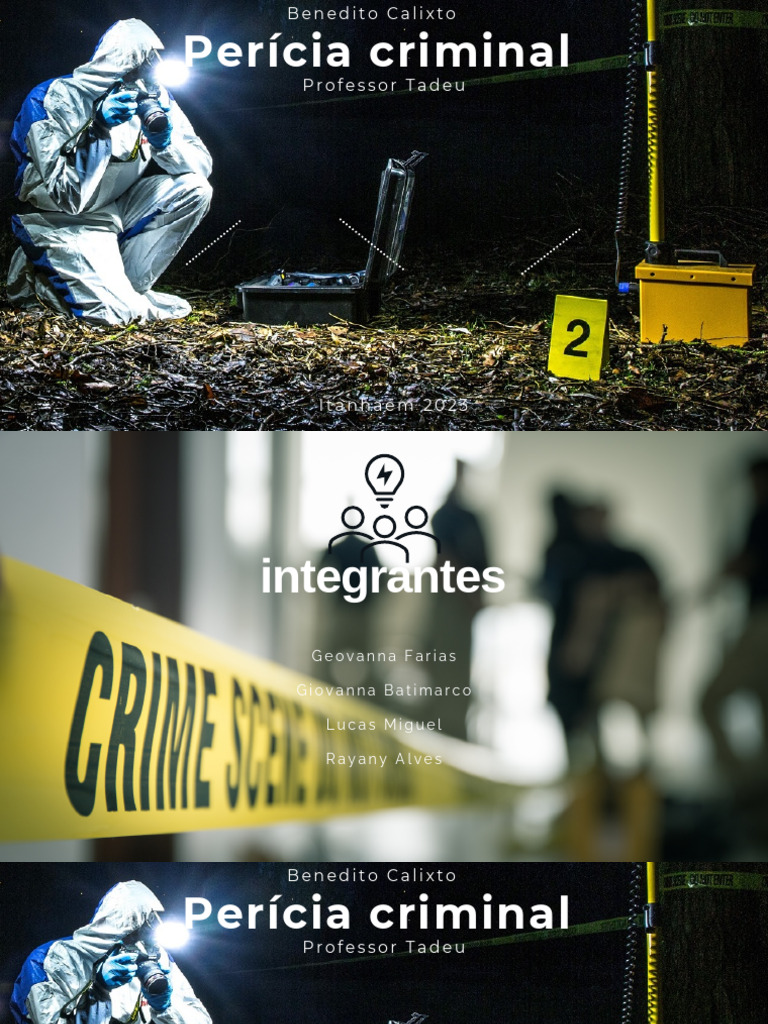 Introdução à Perícia Criminal | PDF | Ciência forense | Biologia