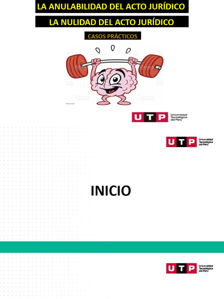 S13_ CASOS PRÁCTICOS DE NULIDAD Y ANULABILIDAD DEL ACTO JURÍDICO | Descargar gratis PDF ...