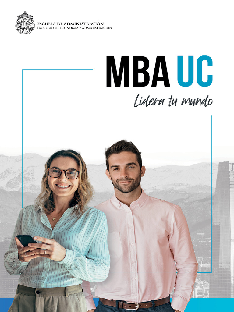 Brochure MBA | PDF | Iniciativa empresarial | Máster en Administración de Empresas