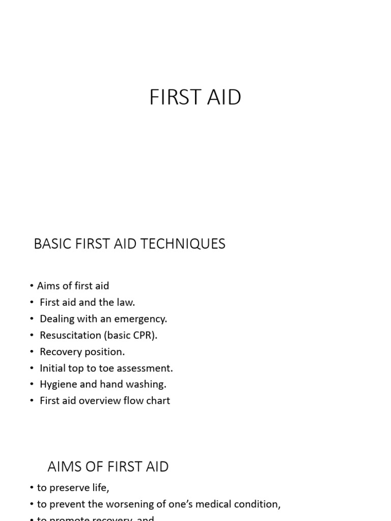 First Aid | PDF | First Aid | Cardiopulmonary Resuscitation