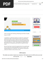 SD - Documents Flow - Tutorial | PDF