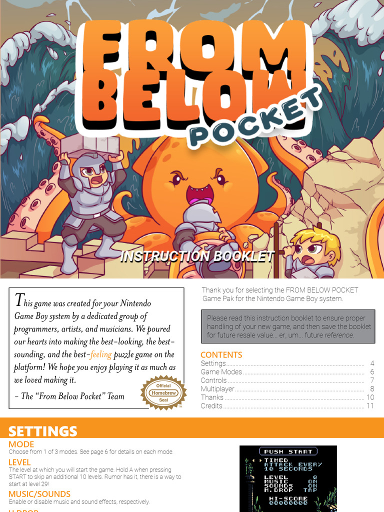 Manual | PDF | Gaming | Video Game Publishers