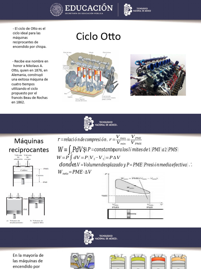 Ciclo Otto | Descargar gratis PDF | Motores | Ingeniería