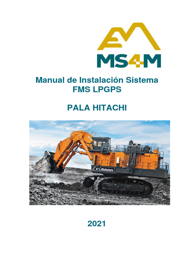 Manual Instalación PALA HITACHI | PDF | Bluetooth