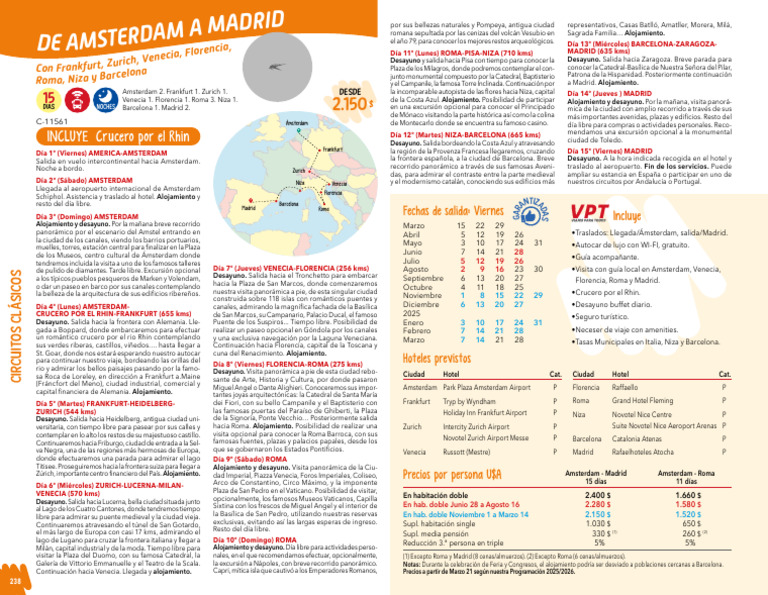 VPT Europa 238 | PDF | Roma | Amsterdam