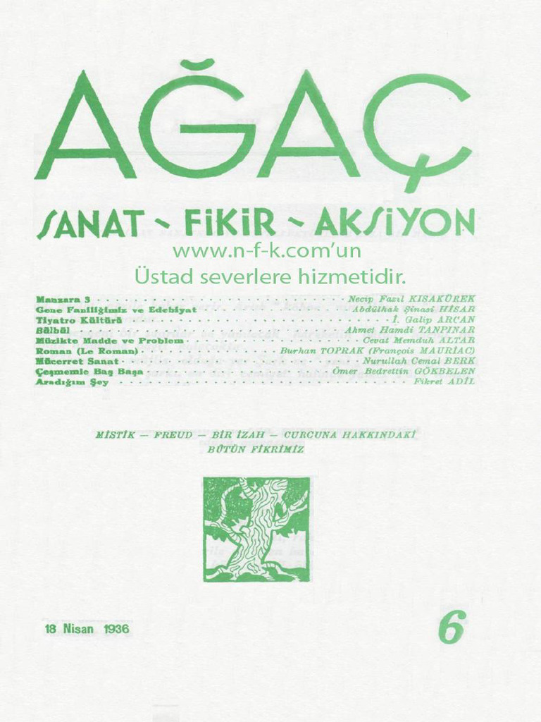 Agac Dergisi Sayi 06 | PDF