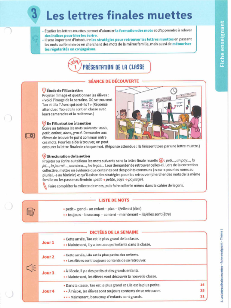 graphemo Les lettres finales muettes | PDF