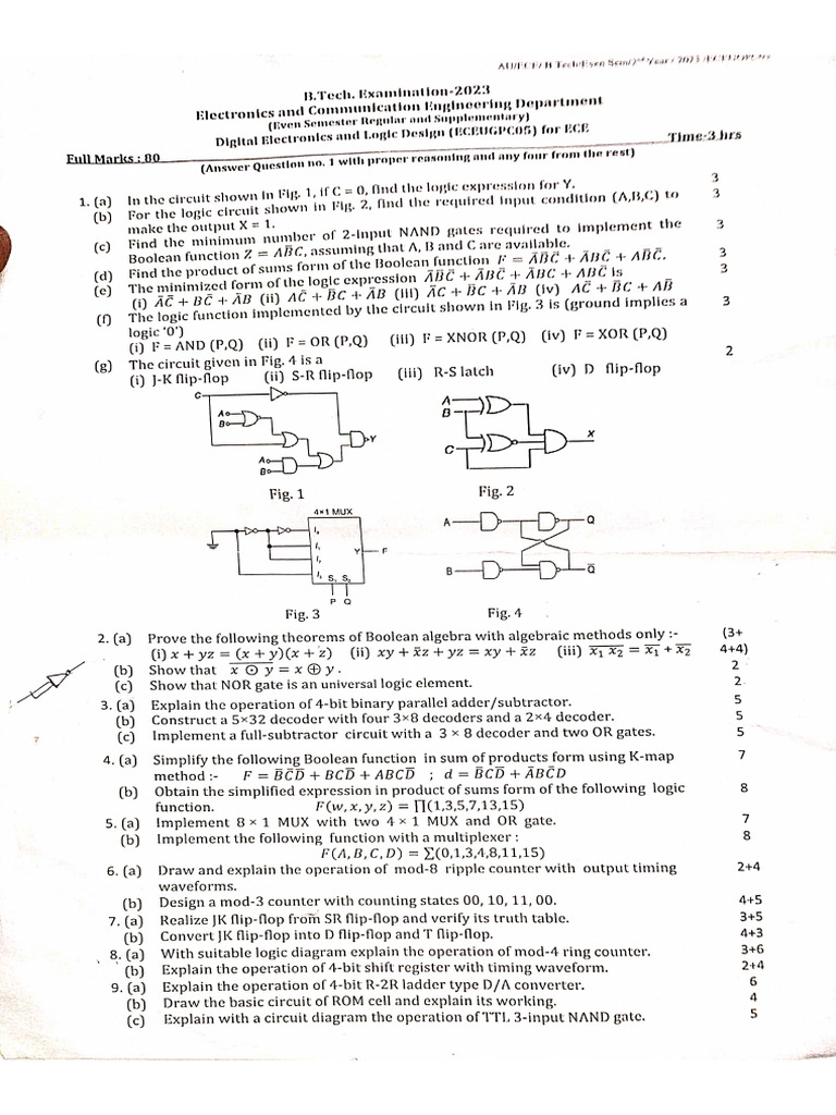 Digital Electronics | PDF