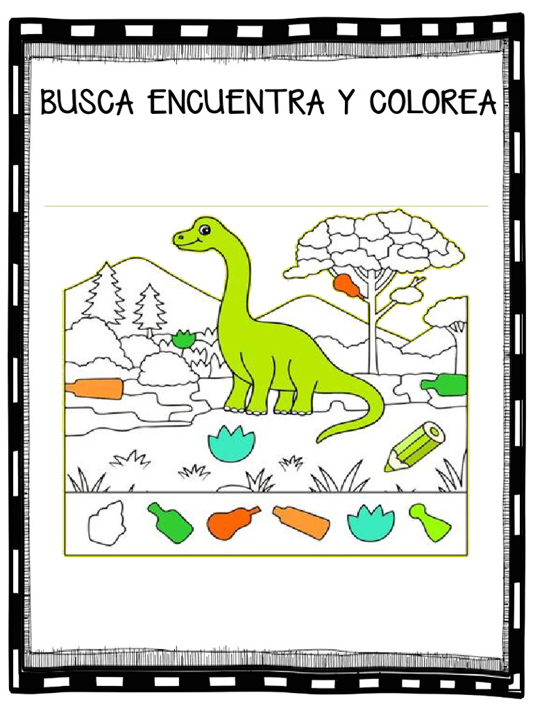 Busca, Encuentra y Colorea (Artículo) Autor Orientación Andújar | PDF