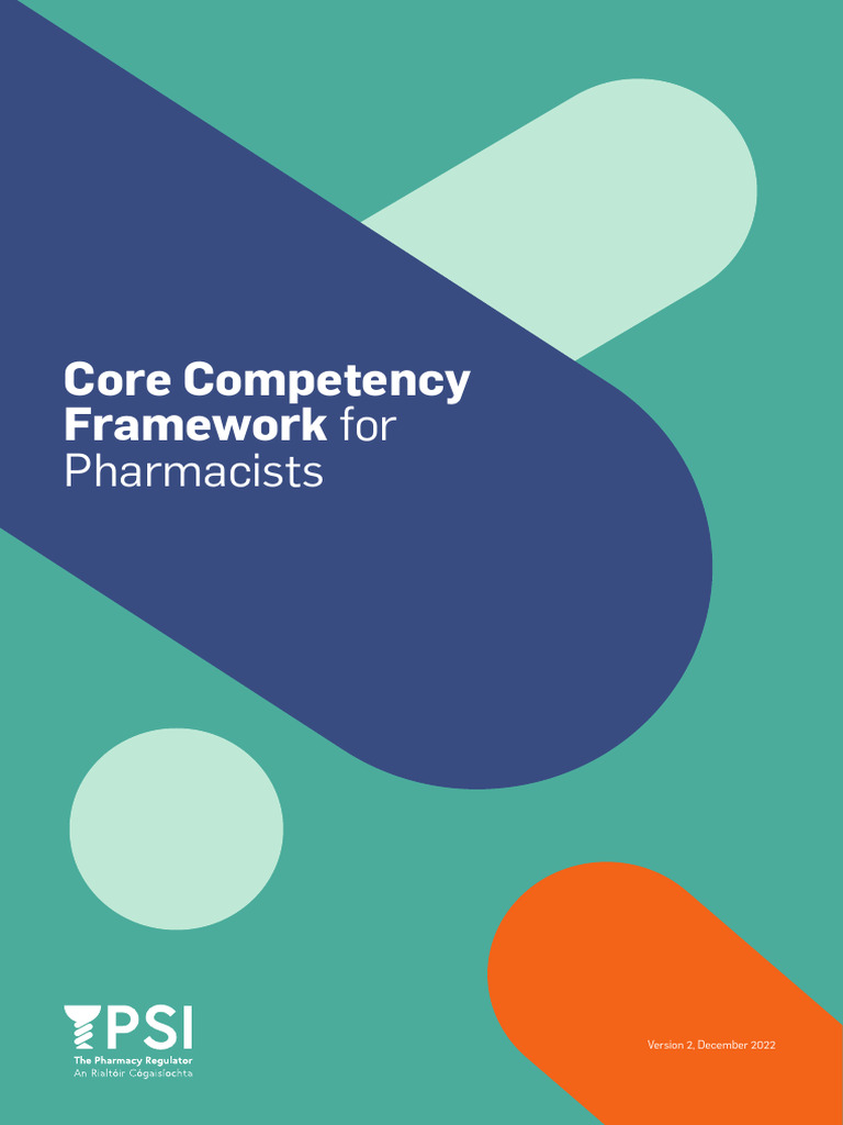 Core Competency Framework for Pharmacists | PDF | Pharmacist | Pharmacy