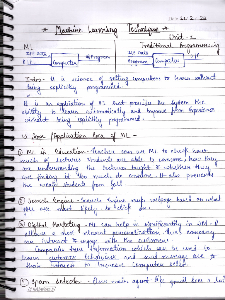MLT Unit-01 Notes | PDF