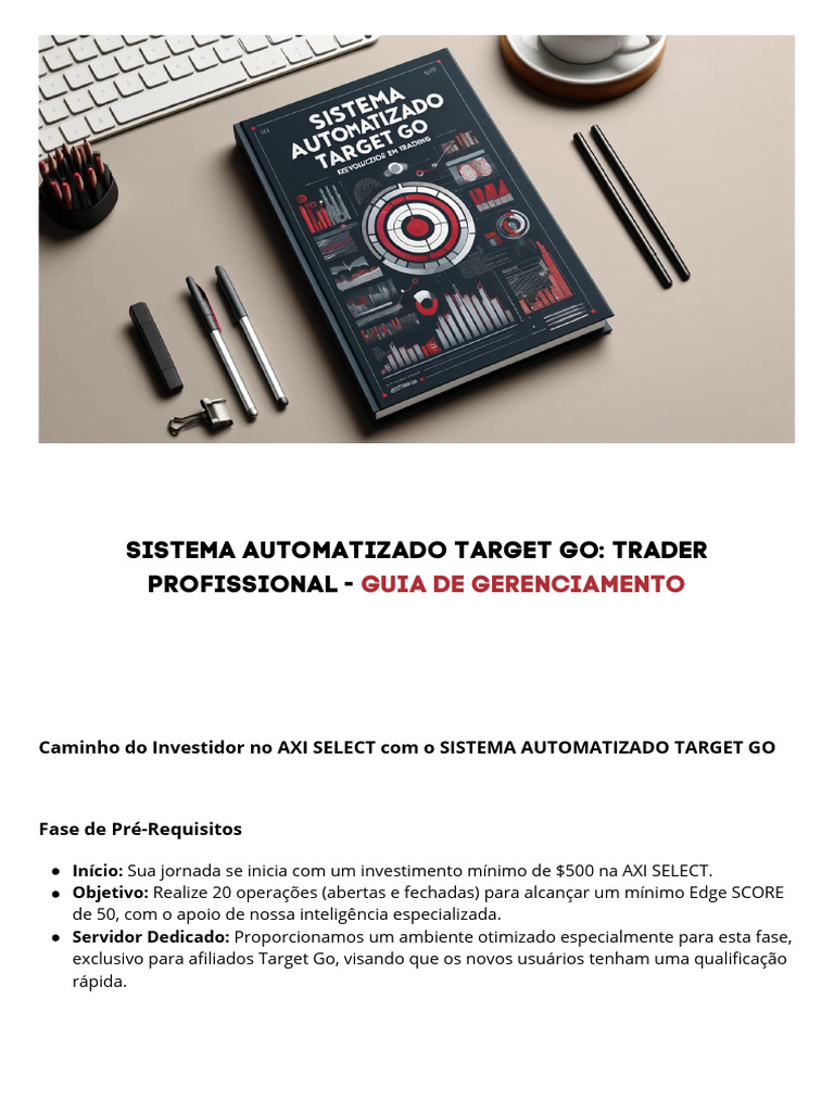 Guia de Gerenciamento - Sistema Automatizado Target Go | PDF ...