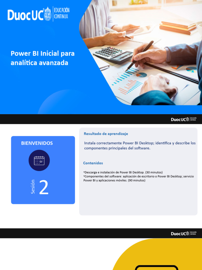 Sesión 2introducción A Power Bi Desktop 1 Pdf Microsoft Windows 7321