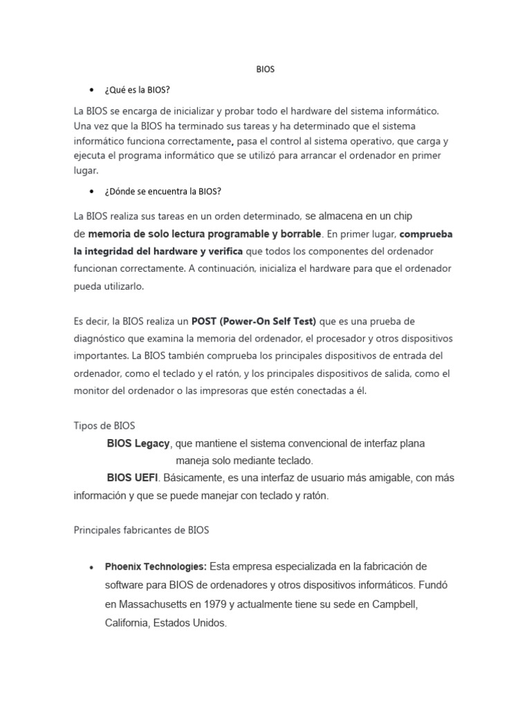 Uwu 2 | PDF | Bios | Arranque