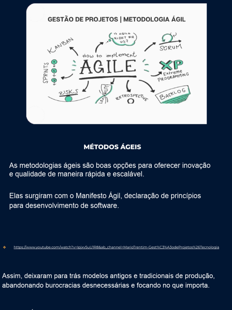 Aula 2 E 3 Gestão De Projetos Pdf Desenvolvimento ágil De Software