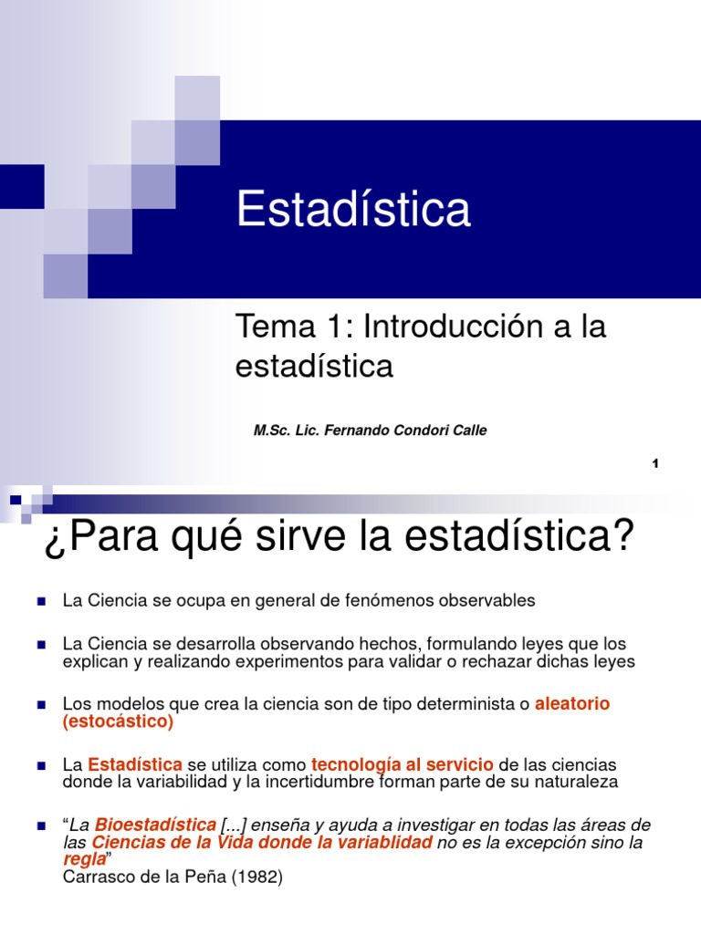 Introducción a la Estadística | PDF | Estadísticas | Muestreo (Estadísticas)