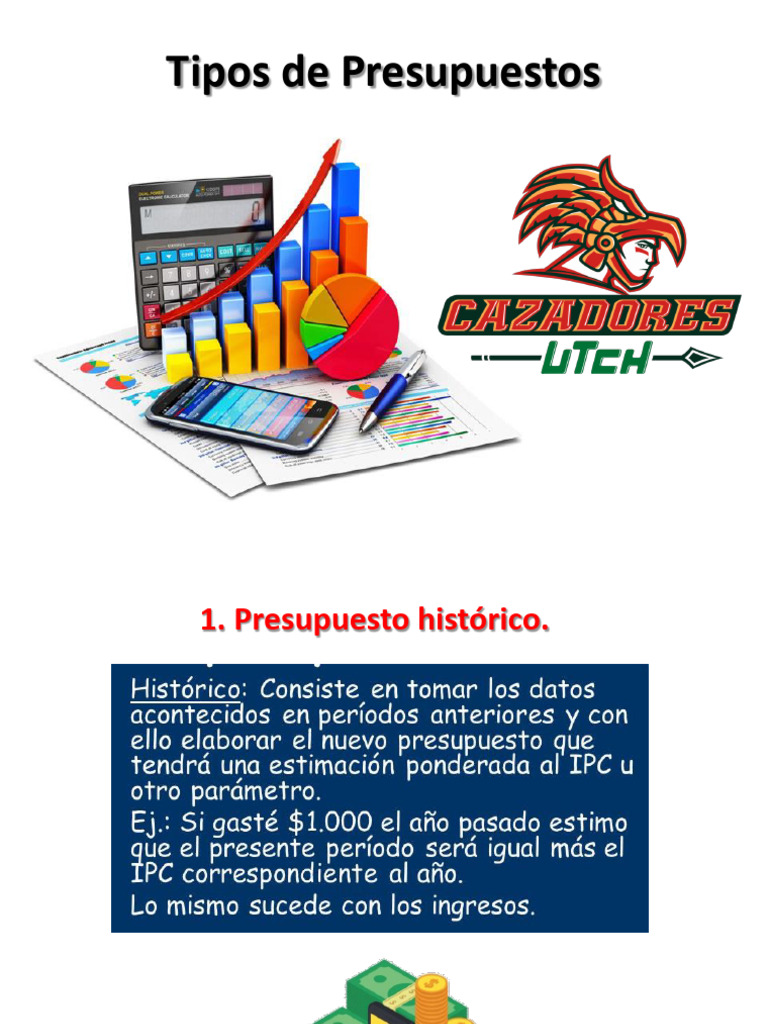 Tipos de Presupuestos | PDF | Presupuesto | Business