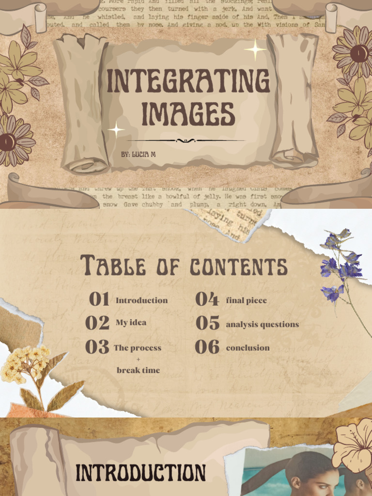 Integrating Images Analysis Questions + Rough Work | PDF | Medusa | Drawing