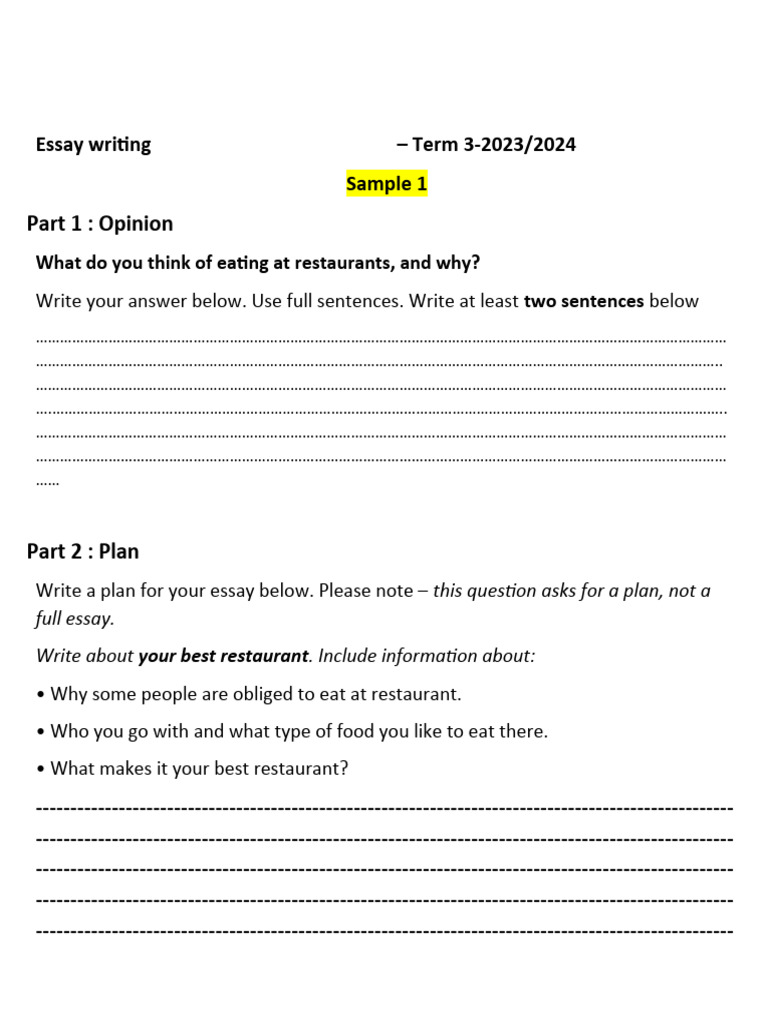 Writing Sample | PDF
