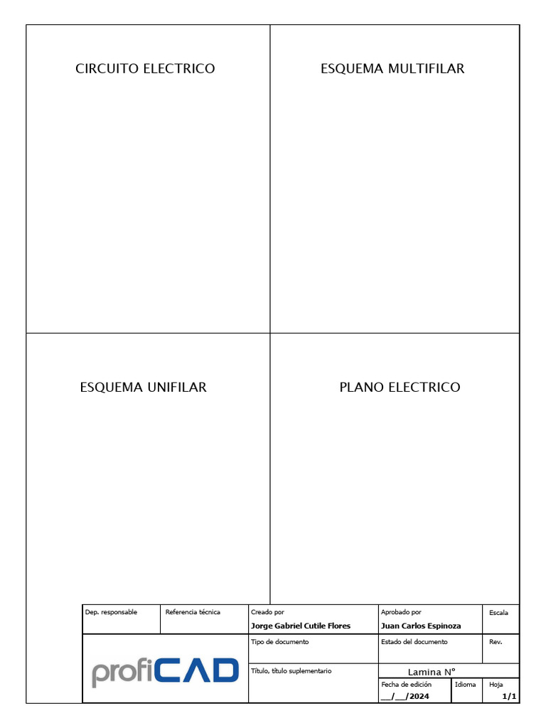 Plantilla Proficad New | PDF
