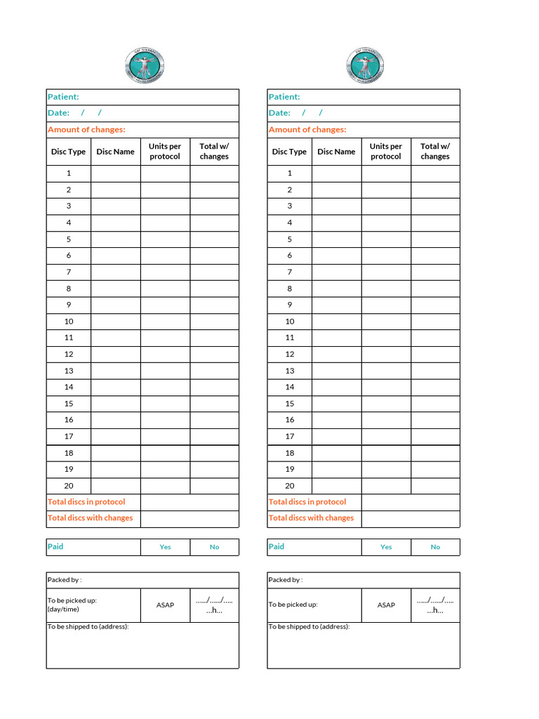 Disc Protocol Summary and Changes | PDF