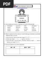Fichas Ge Gi Gue Gui | PDF