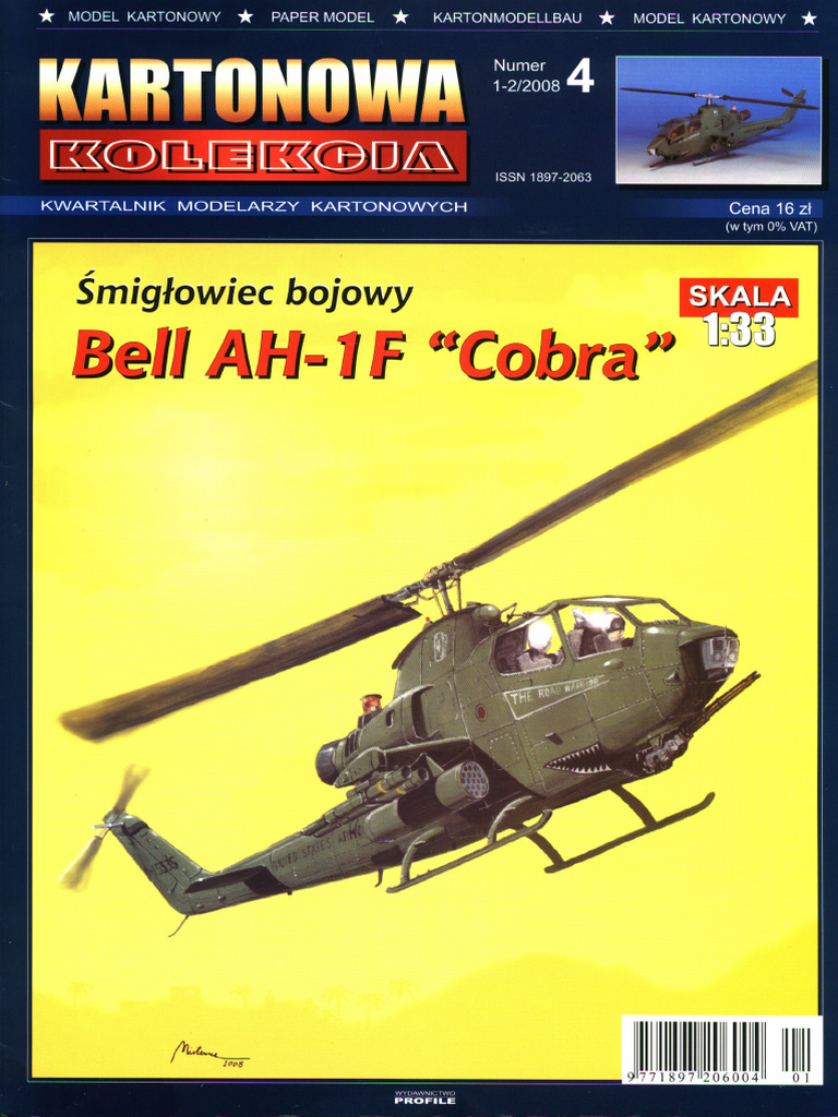K - K-04 - Hellicopter Bell AH-1F Cobra | PDF