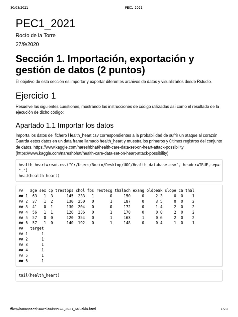 PEC1 Software Analisis Datos PDF | PDF | Datos | Informática