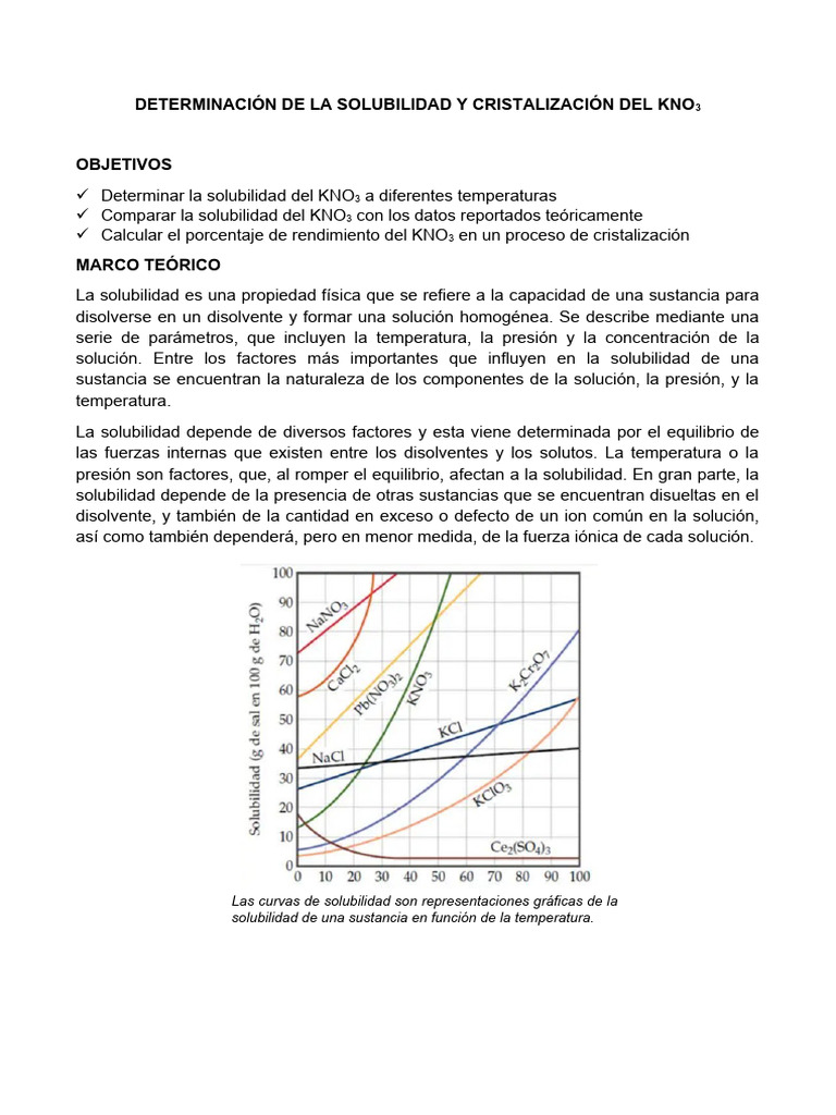 Guia Solubilidad 1 | PDF | Solubilidad | Sustancias químicas