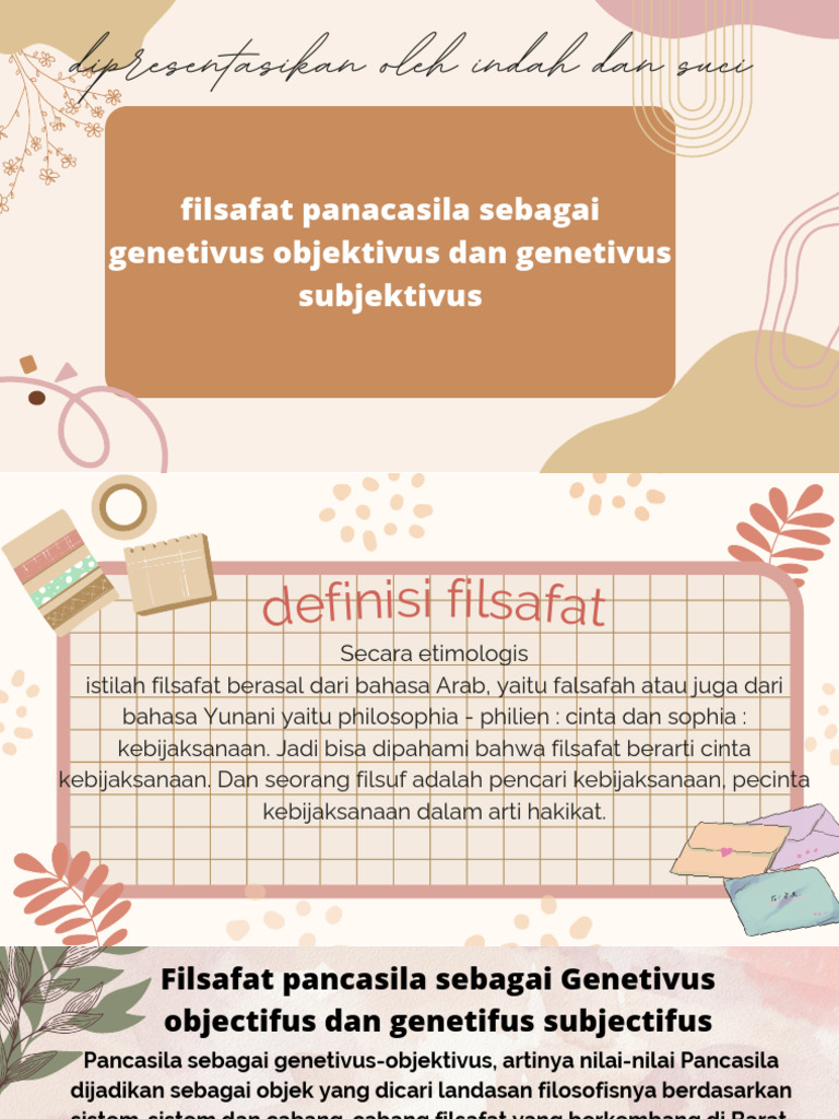 Krem Estetik Kelas Seni Budaya Latar Belakang Zoom Virtual 2 | PDF