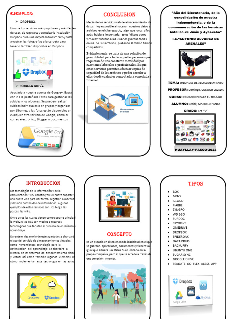 triptico de ept original | Descargar gratis PDF | Archivo de computadora | Informática