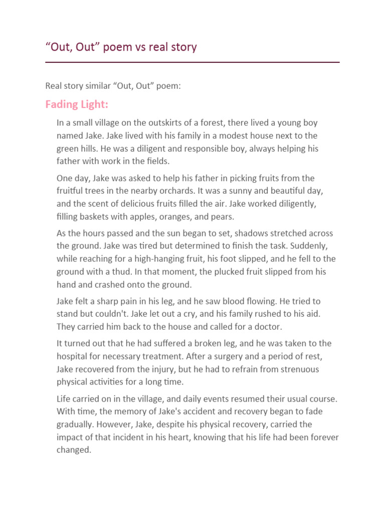 Final Assignment 1 | PDF | Poetry | Narrative
