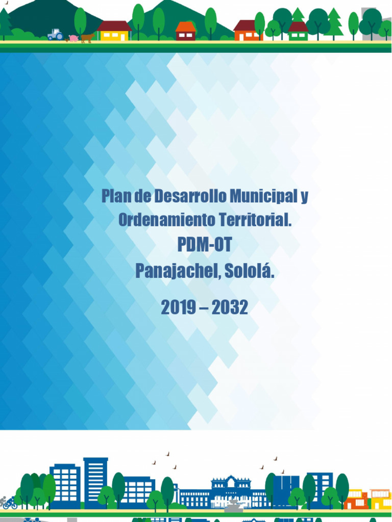 PDTM Panajachel | PDF | Planificación | Presupuesto