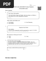 Uasa English Year 4 | PDF