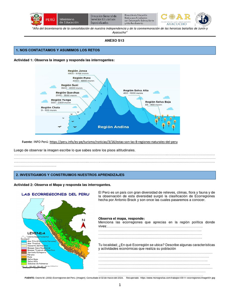 Anexo s13 17-21 Junio | PDF | Desierto | Zona tropical