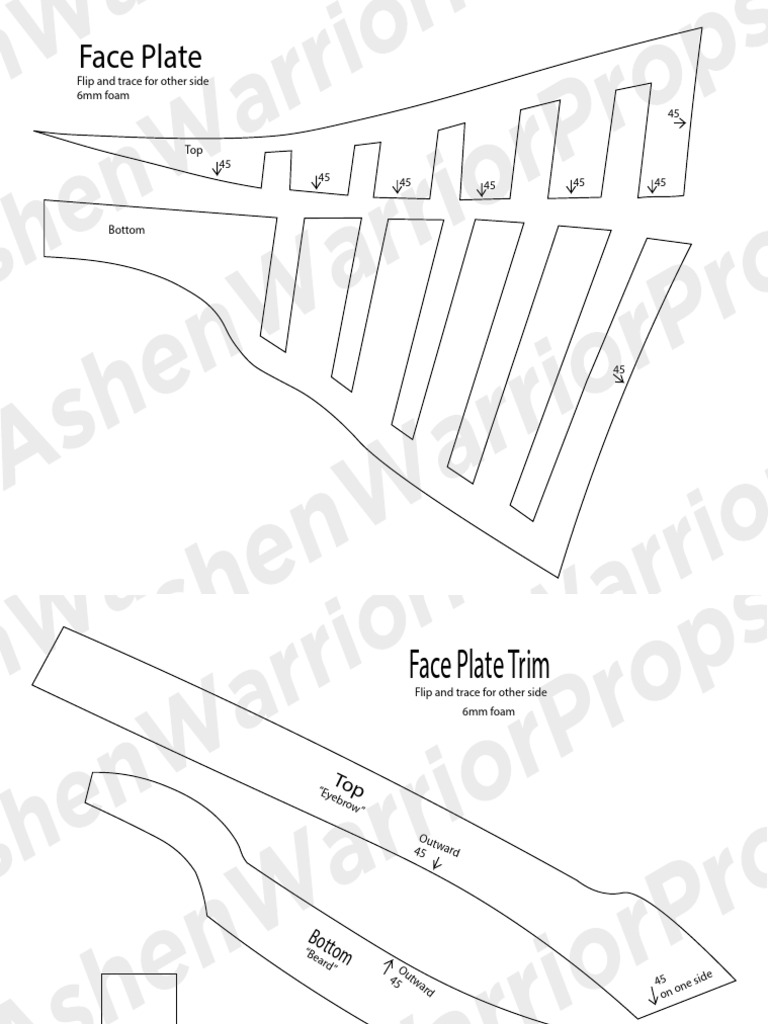 alva+helmet+template | PDF