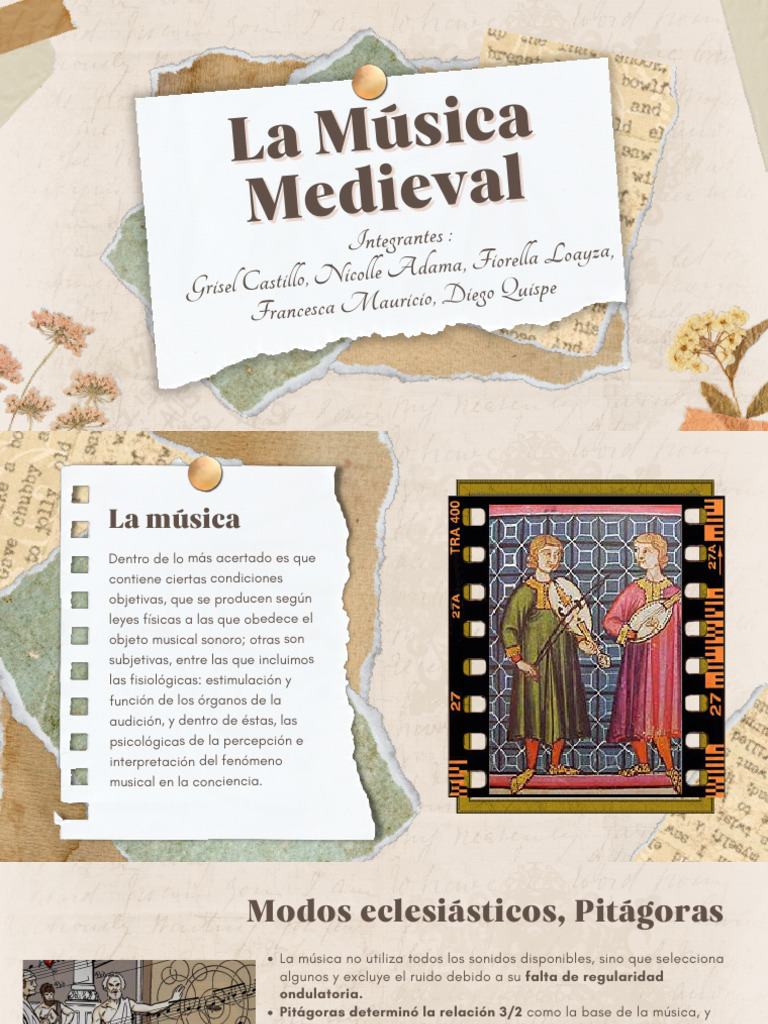 Historia y Teoría de la Música Medieval | PDF | Escala (música) | Modo ...
