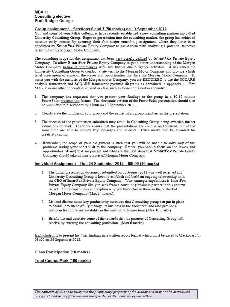 Assignment and Presentation Instructions | PDF | Governance | Knowledge