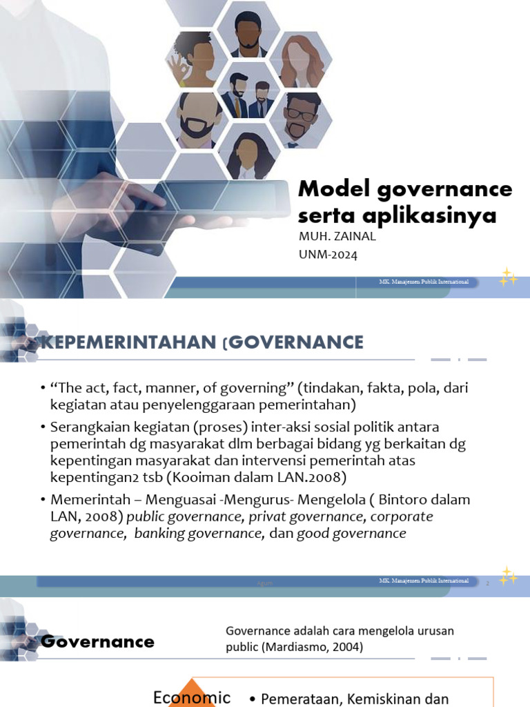 Model Governance Serta Aplikasinya | PDF