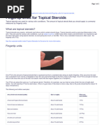 Fingertip Unit Chart | PDF | Wellness