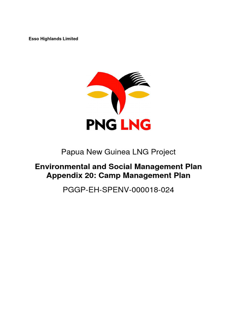 Appendix 20 PGGP Eh Spenv 000018 024 Rev1 Final | PDF | Employment | Waste