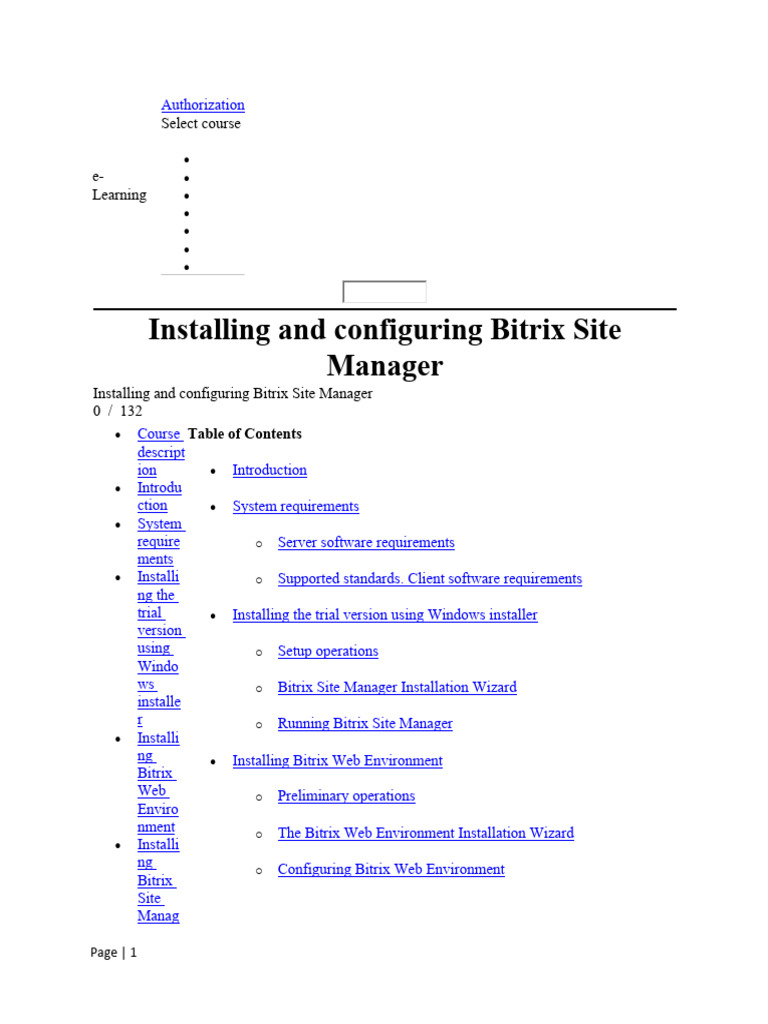 Bitrix | PDF | Php | Installation (Computer Programs)