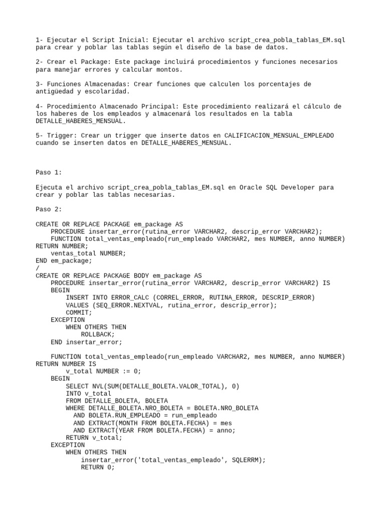Ejercicio Resuelto | PDF | SQL | Modelo de datos